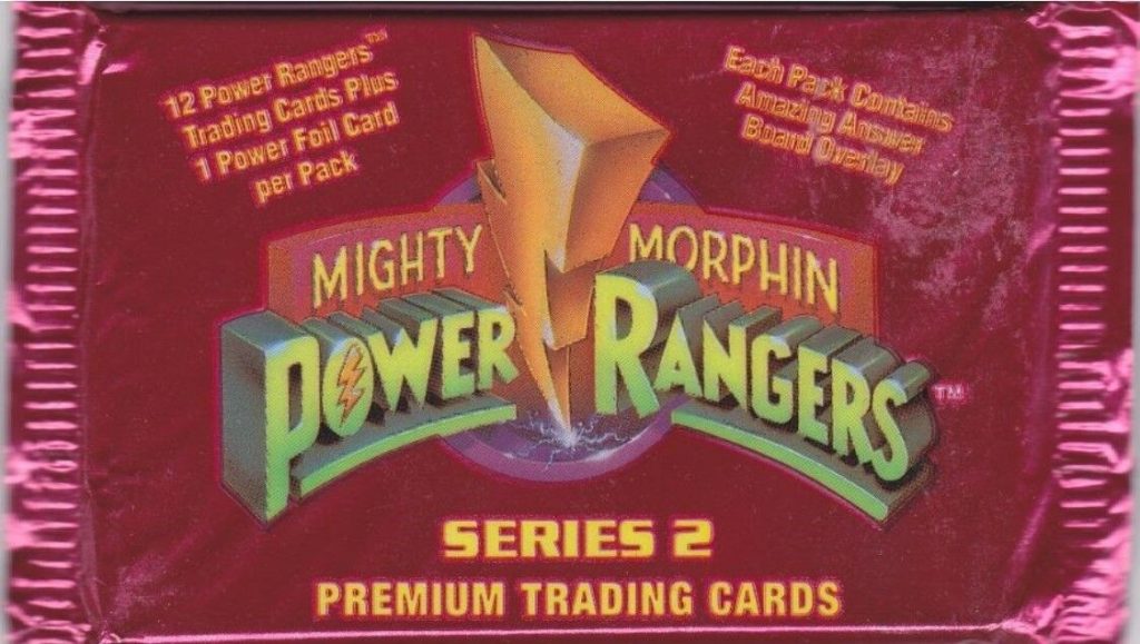 Power Ranger 1994 Trading Cards - Geeky Gorevan